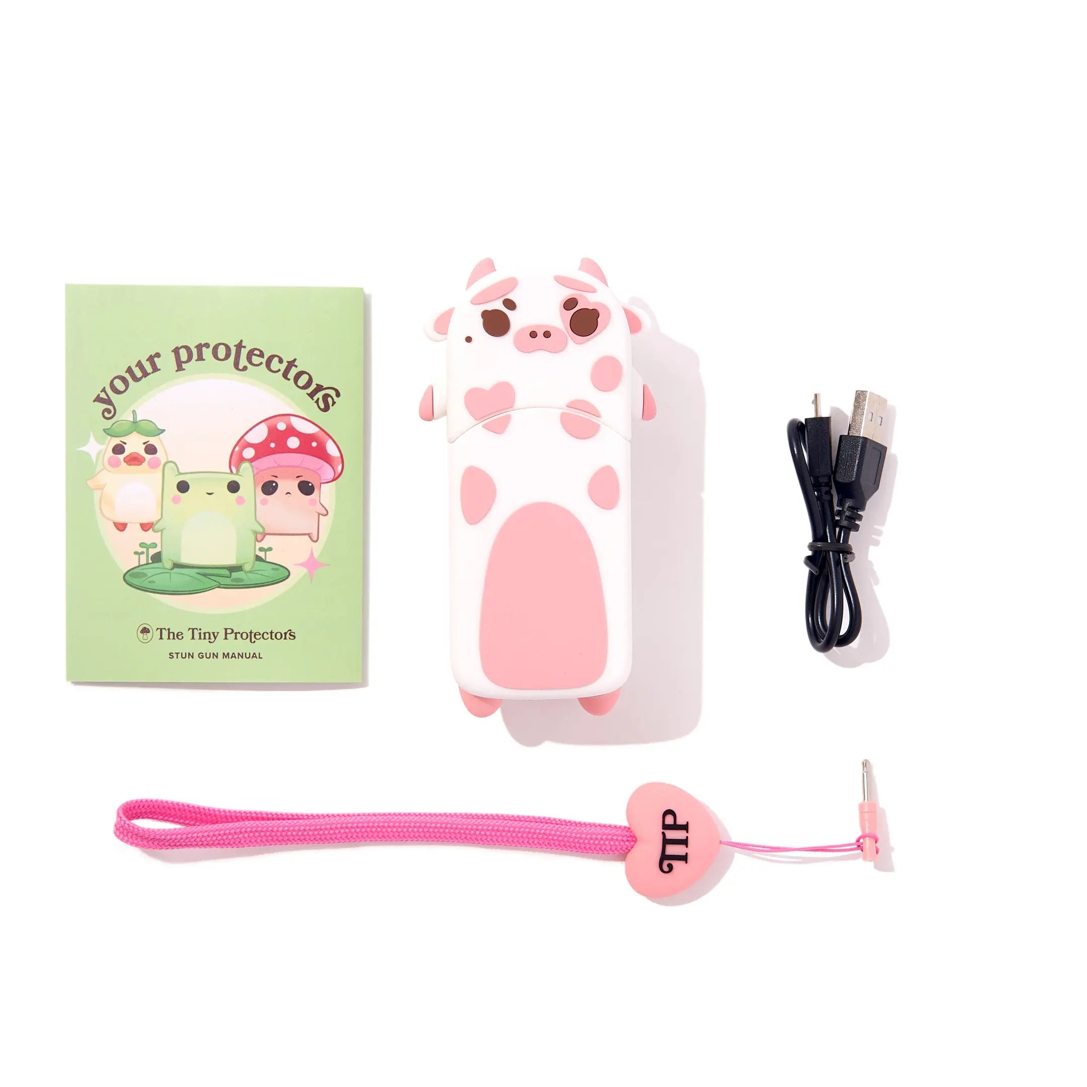 Valentine the Strawberry Cow Stun Gun – Tiny Protectors | Official Store