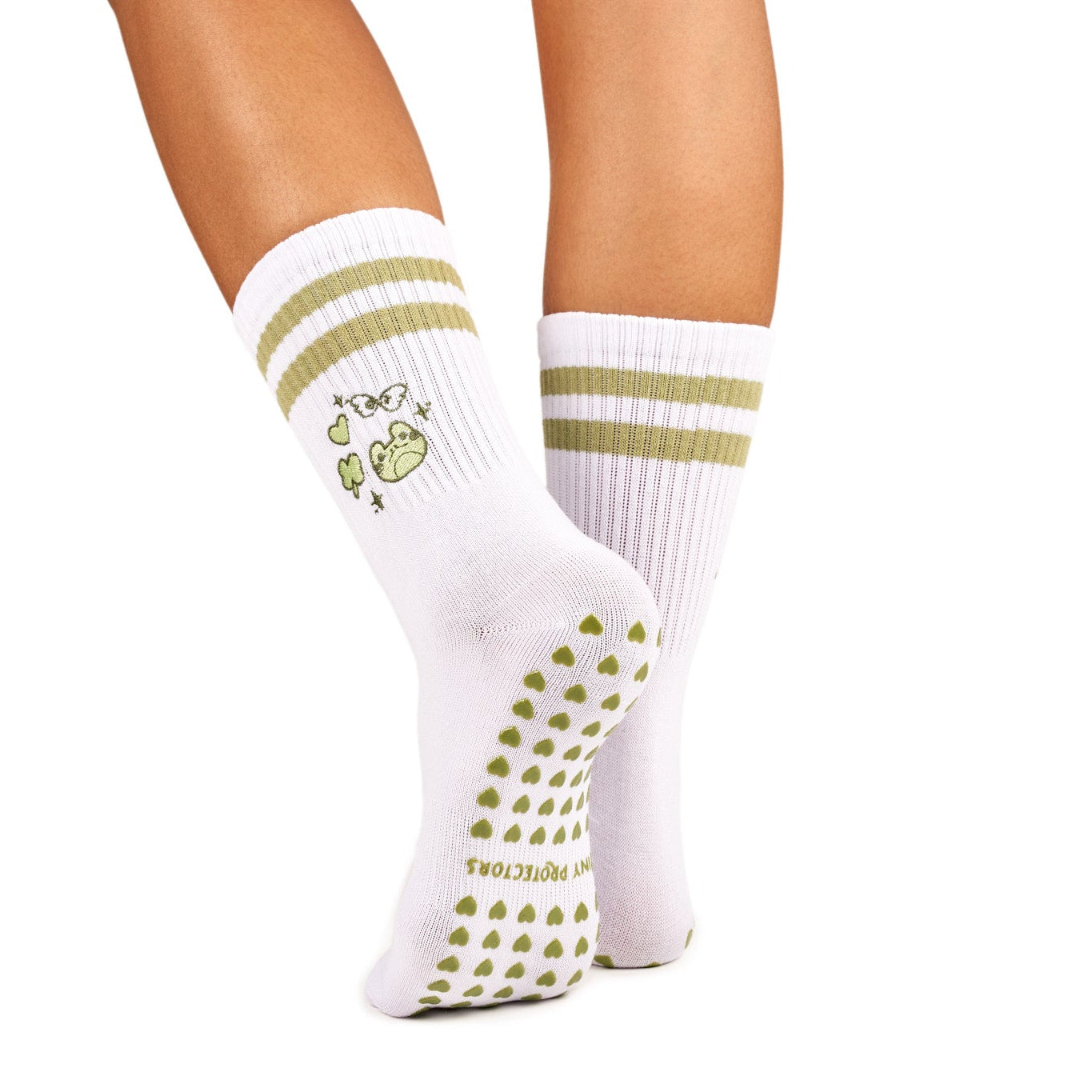 Moss the Frog Grip Socks | Tiny Protectors